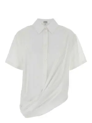 Loewe Poplin Shirt - White