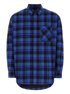 Off-White Off White Men Printed Cotton Shirt Multicolor