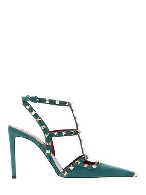 Valentino Garavani Rockstud Ankle Strap Pumps - Multicolor