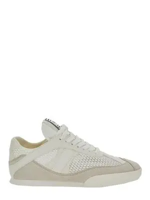 Chloé Kick Sneakers In Fabric And Suede - Multicolor