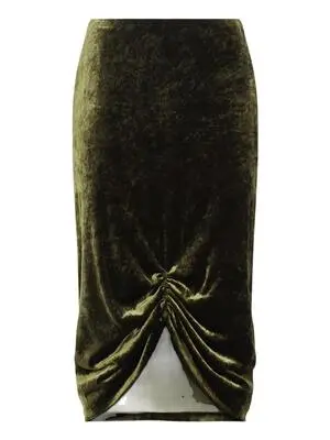 Valentino Garavani Valentino Viscose Midi Skirt Women Green