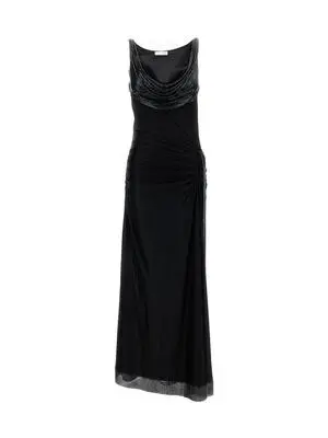 Rabanne Long Jersey Dress - Multicolor