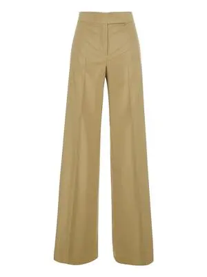Max Mara Wool And Silk Trousers - Multicolor