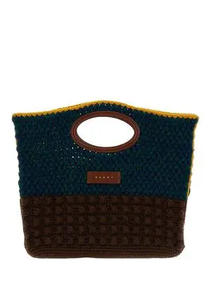 Marni Knitted Clutch - Multicolor