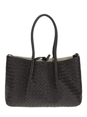 Bottega Veneta Pinacoteca Medium Woven Leather Bag - Multicolor