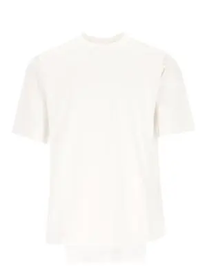 MAISON MARGIELA Double Layered T-shirt - White