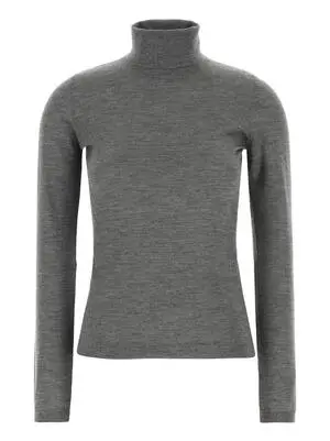 Brunello Cucinelli Grey Cashmere Blend Sweater - Gray