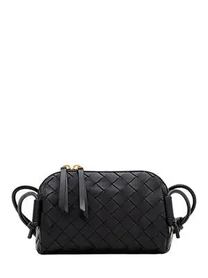 Bottega Veneta Intrecciato Nappa Leather Concert Pochette - Multicolor