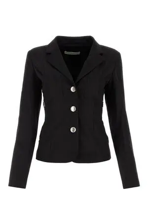 Alessandra Rich Fitted Jacket - Multicolor