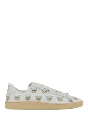 Valentino Garavani VALENTINO GARAVANI Printed Leather Royco Sneakers Multicolor