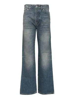 Miu Miu Five-pocket Denim Trousers - Blue