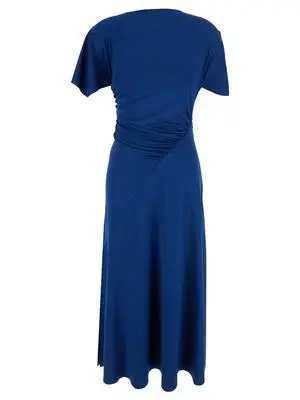 Victoria Beckham Stretch Tech Long Dress - Multicolor