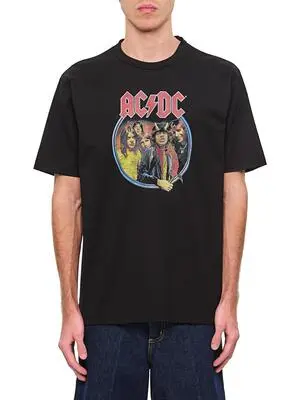 Junya Watanabe Ac/dc Printed T-shirt - Multicolor