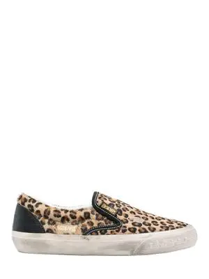 GOLDEN GOOSE Vce Leather Slip On - Multicolor