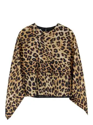 ALBERTA FERRETTI ALBERTA FERRETTI Silk Animal Print Shirt