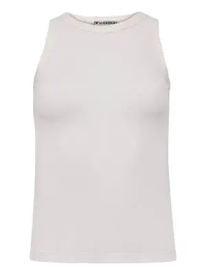 JW Anderson Sheer Ribbed Cami Vest - Multicolor