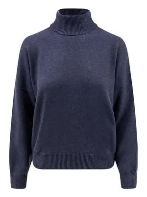 Brunello Cucinelli Cashmere Turtleneck Sweater - Multicolor