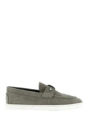 CHRISTIAN LOUBOUTIN Loafers Grey - Gray