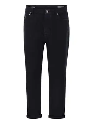 Brunello Cucinelli Five-pocket Cotton Jeans - Multicolor