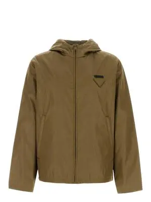 PRADA PRADA Hooded Down Jacket