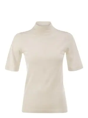 BRUNELLO CUCINELLI BRUNELLO CUCINELLI Cashmere And Silk High-Neck Sweater