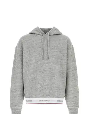 Dsquared2 DSQUARED2 Cotton Oversize Sweatshirt Gray