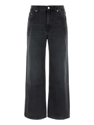 Séfr Denim Wide-leg Jeans - Black