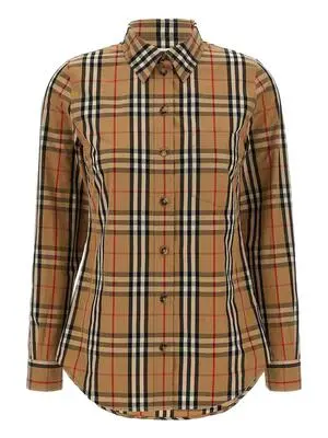 Burberry Check Shirt - Multicolor