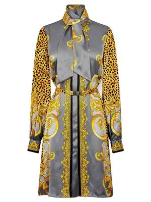 Versace Chemisier Dress Multicolor