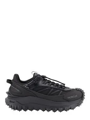 Moncler Trailgrip Gtx Nylon And Leather Sneakers With Gore-tex Inserts - Multicolor