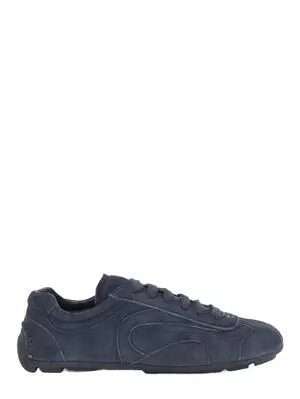Prada Leather Sneakers - Blue