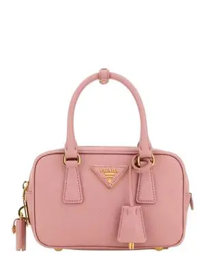 Prada Prada Saffiano Leather Mini Bag Pink