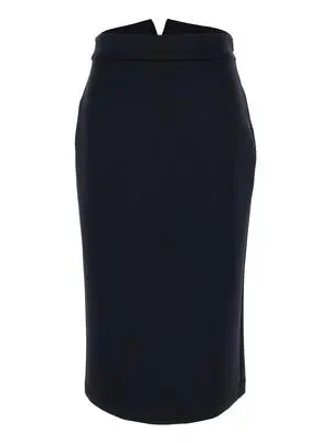 Moncler Tech Fabric Logo Patch Skirt - Multicolor
