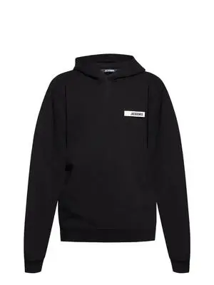 Jacquemus JACQUEMUS Cotton Hoodie Black