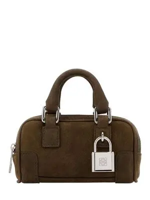 Loewe Amazona Nubuck Bag - Gray