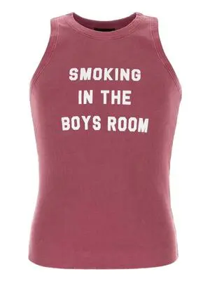 Dsquared2 Dark Cotton Tank Top - Pink