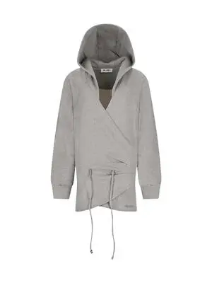 Attico American Fleece Mini Dress - Gray