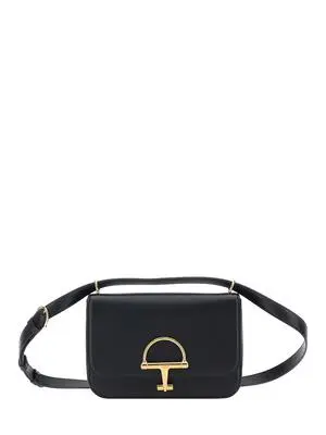 Gucci Leather Shoulder Bag - Black