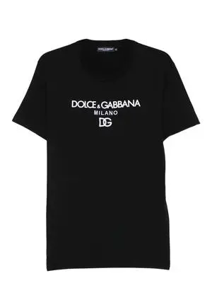 Dolce & Gabbana Dolce & Gabbana Men Logo T-Shirt Black