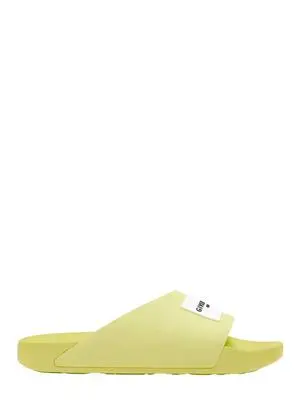 Givenchy Logo Slide Sandals - Green