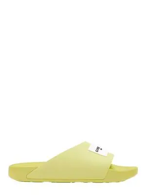Givenchy Logo Slide Sandals - Green