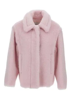 Max Mara Fur Coat - Multicolor