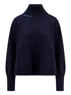 Axel Arigato Wool Blend Turtleneck Sweater - Multicolor