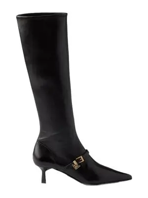 Prada Stretch Nappa Leather Boots - Black