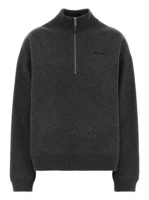 Miu Miu MIU MIU Cashmere Sweater Gray