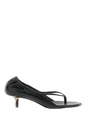 Jacquemus Leather Thong Sandals - Multicolor