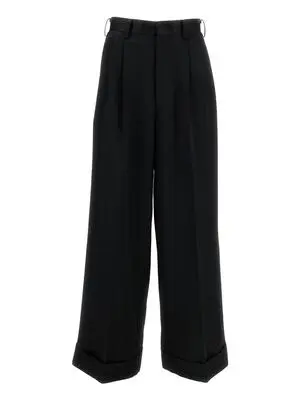 Junya Watanabe Trousers With Pleats - Multicolor