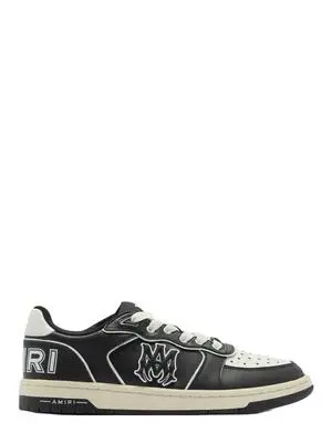 Amiri Newport Leather Sneakers - Black