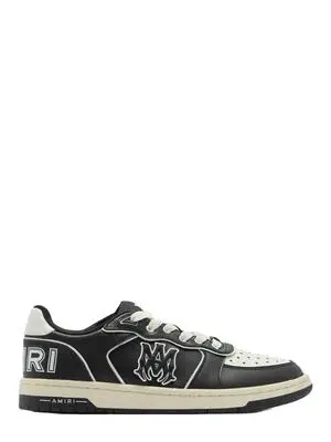 Amiri Newport Leather Sneakers - Black