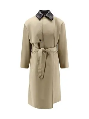 Bottega Veneta Light Cotton Trench - Multicolor